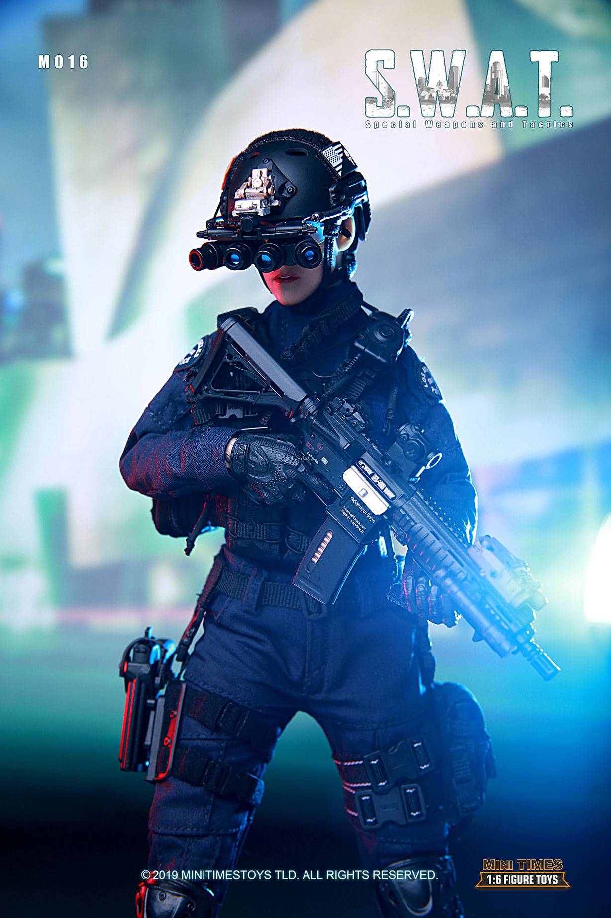 Mini Times MT-M016 1/6 Female S.W.A.T. Special Weapons and Tactics