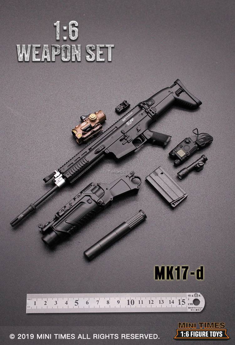 Mini Times Toys 1/6 scale MK17D Rifle Set
