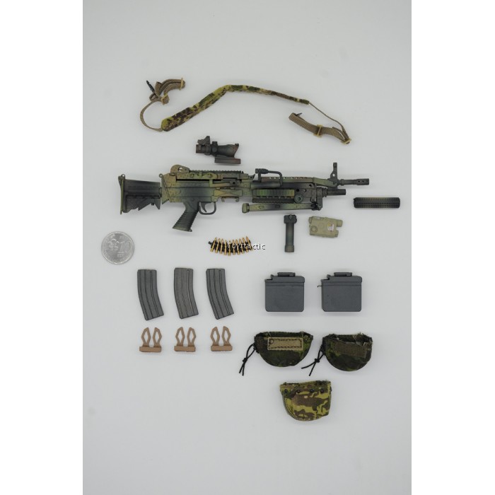Flagset 73020 - 1/6 DEVGRU US Seal Team 6 Jungle Dagger - M249 SAW ...