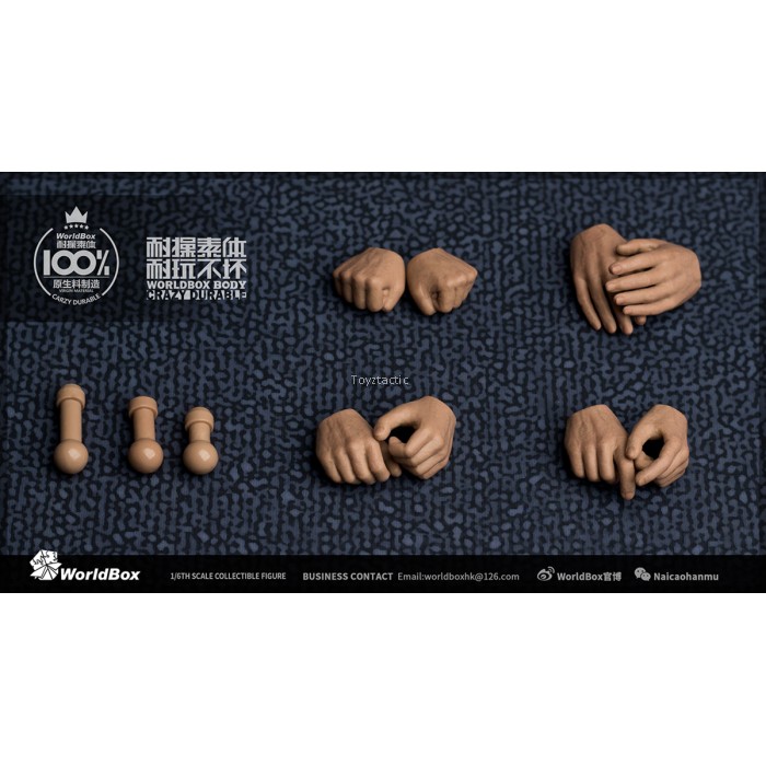 Worldbox AT017 1/6 Scale Body Universal Body to Head