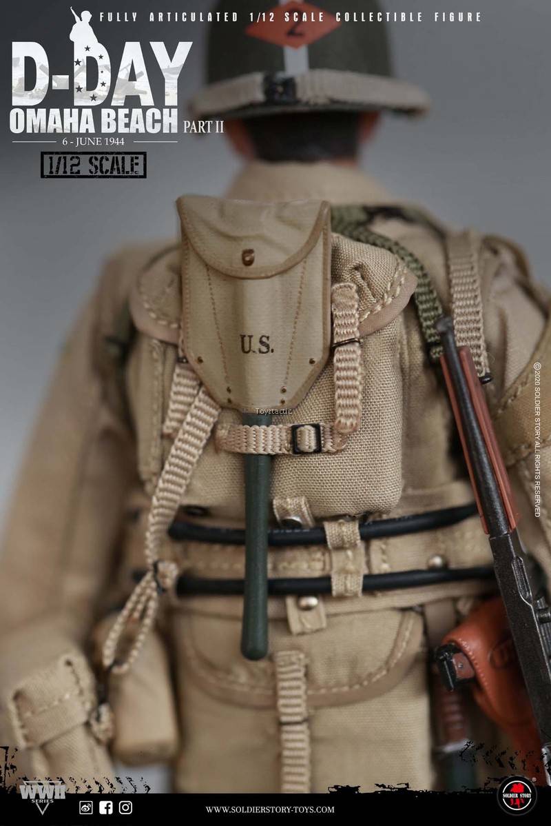 SOLDIER STORY SSM-004 1/12 Scale WWII US 2nd Ranger Battalion 'Captain ...