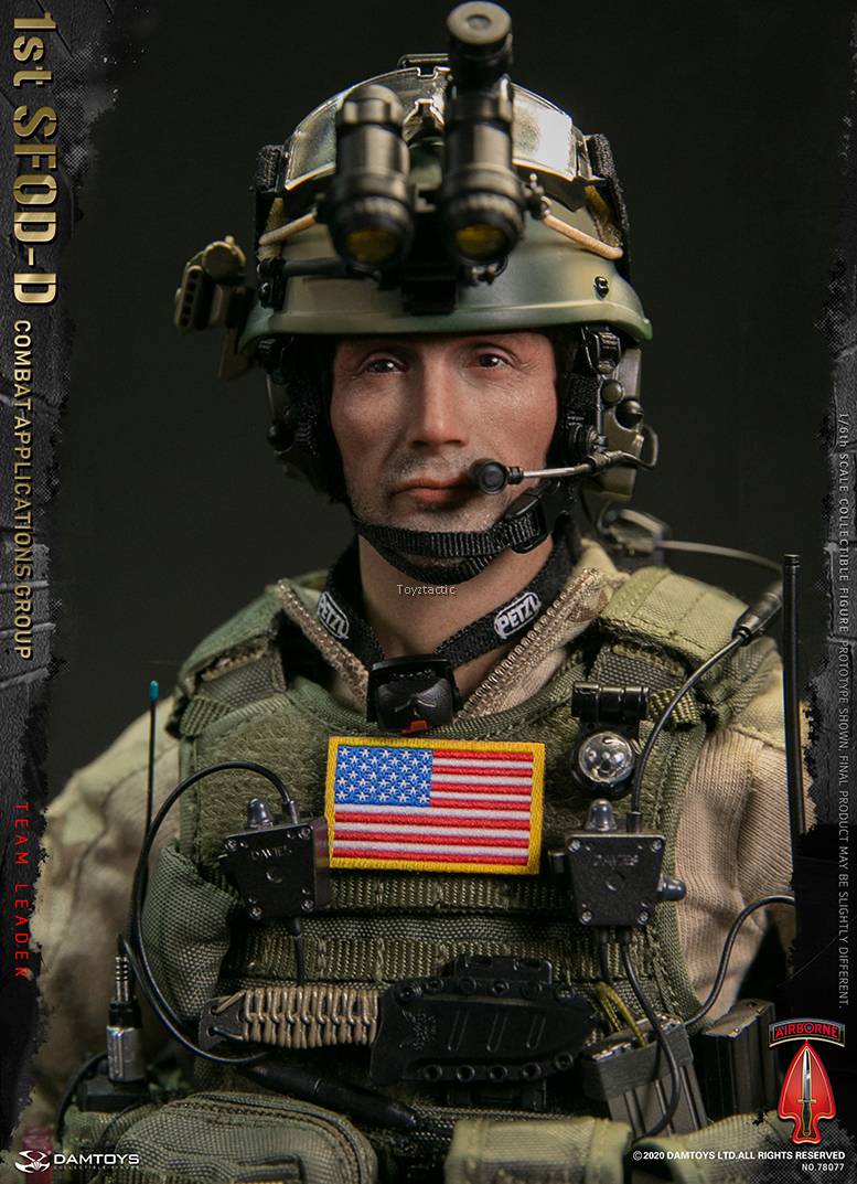 DAMTOYS 78077 1/6 1st SFOD-D Combat Applications Group TEAM LEADER