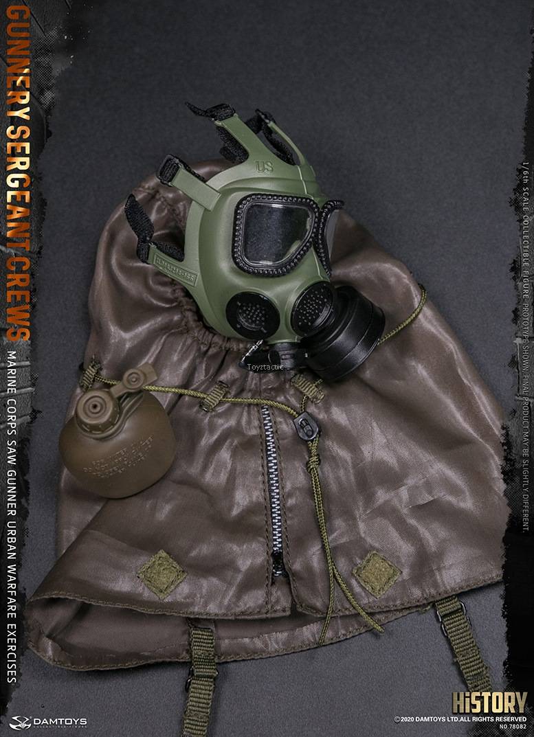 DAMTOYS 78082 1/6 Marine Corps SAW GUNNER Urban Warfare Exercises ...