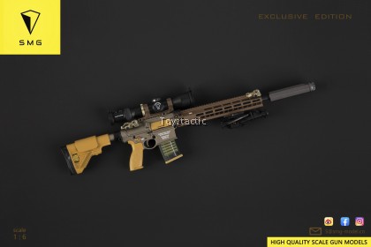SMG 02-3001 1/6 m110A1 CSASS Sniper Rifle - Tan