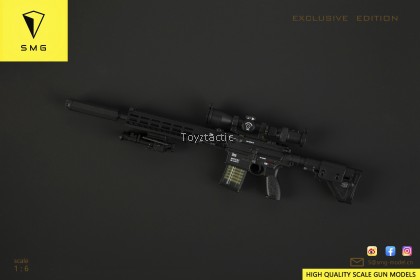 SMG 02-3002 1/6 m110A1 CSASS Sniper Rifle - Black