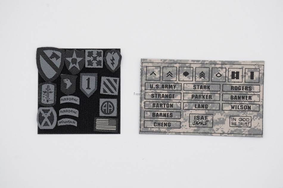 GENERAL'S ARMORY GA1005 1/6 US Army M14 Marksman - Patches