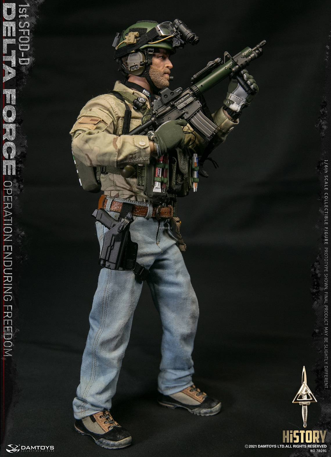 (PREORDER) DAMTOYS 78091 1/6 DELTA FORCE 1st SFOD-D "Operation Enduring ...