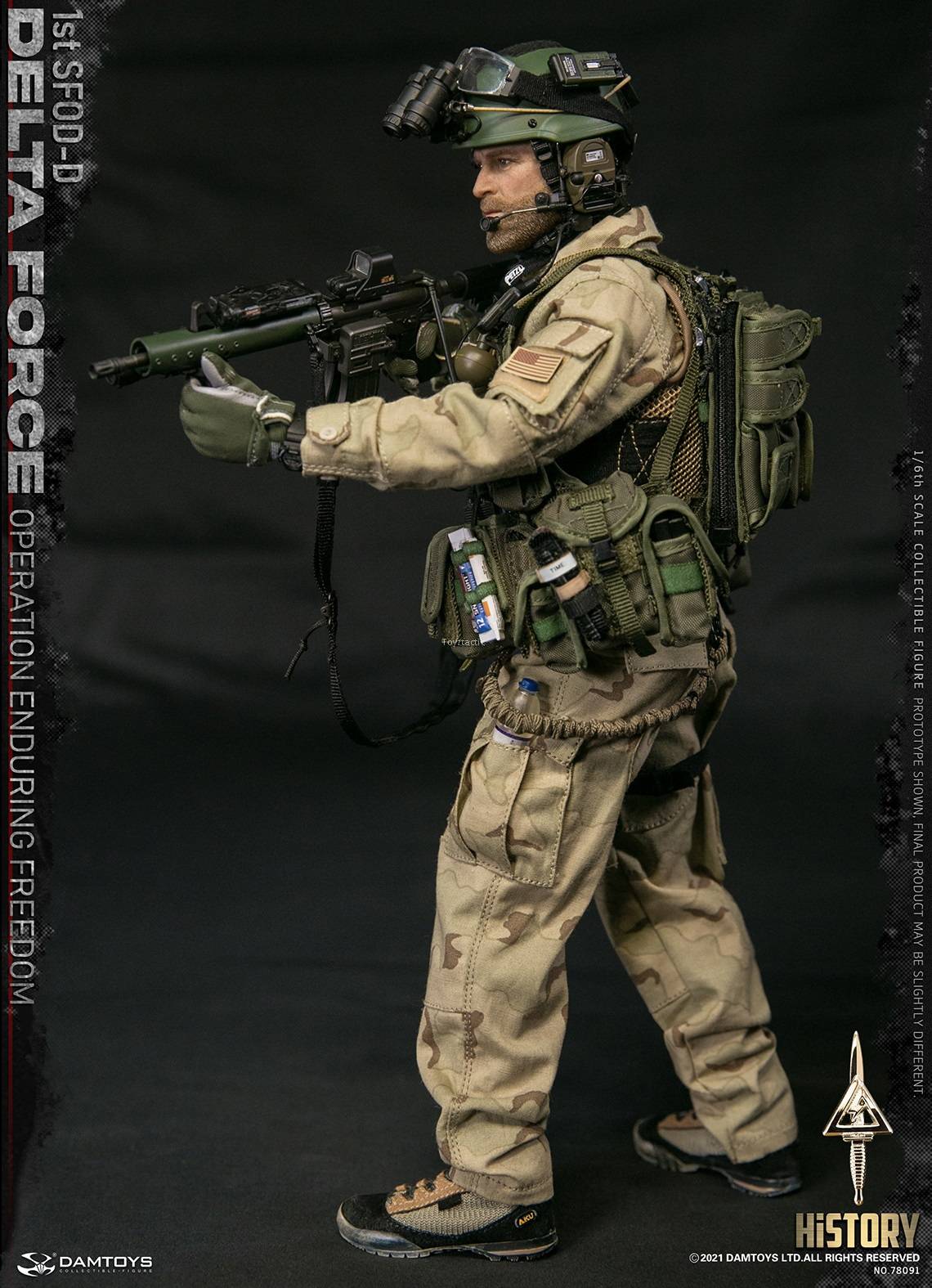 (PREORDER) DAMTOYS 78091 1/6 DELTA FORCE 1st SFOD-D "Operation Enduring ...