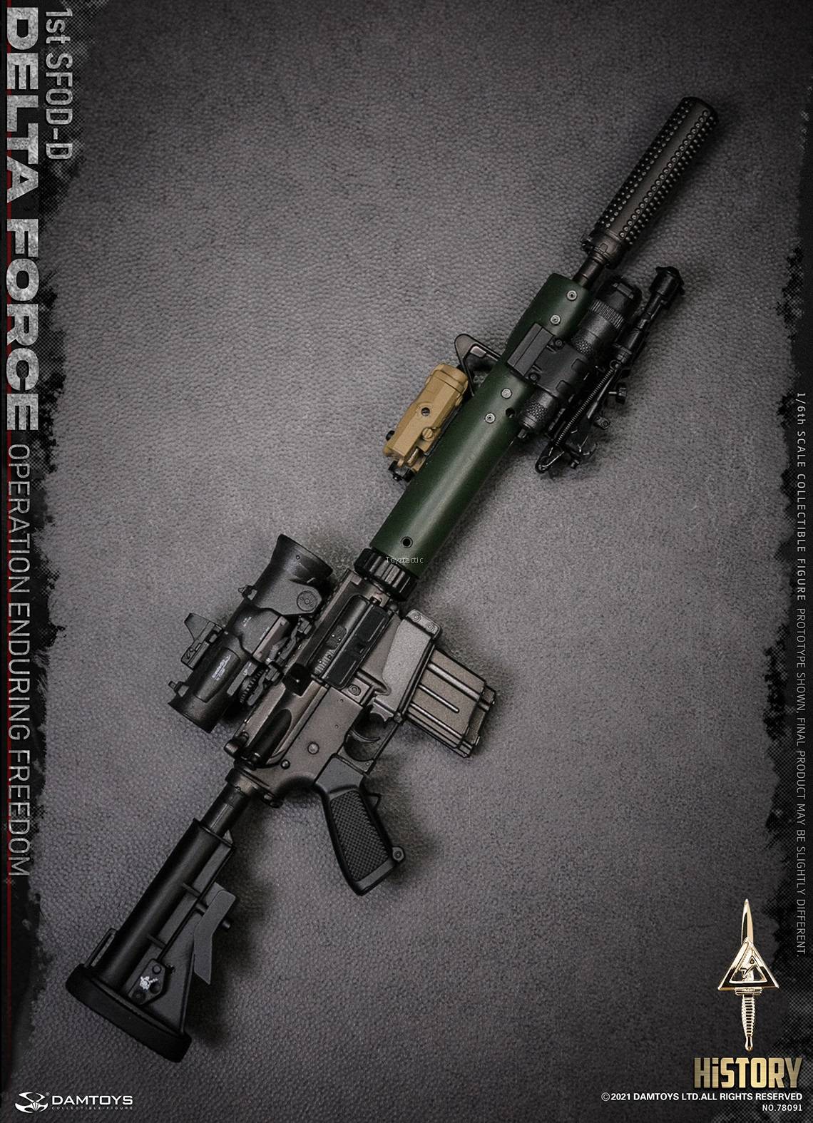 (PREORDER) DAMTOYS 78091 1/6 DELTA FORCE 1st SFOD-D "Operation Enduring ...