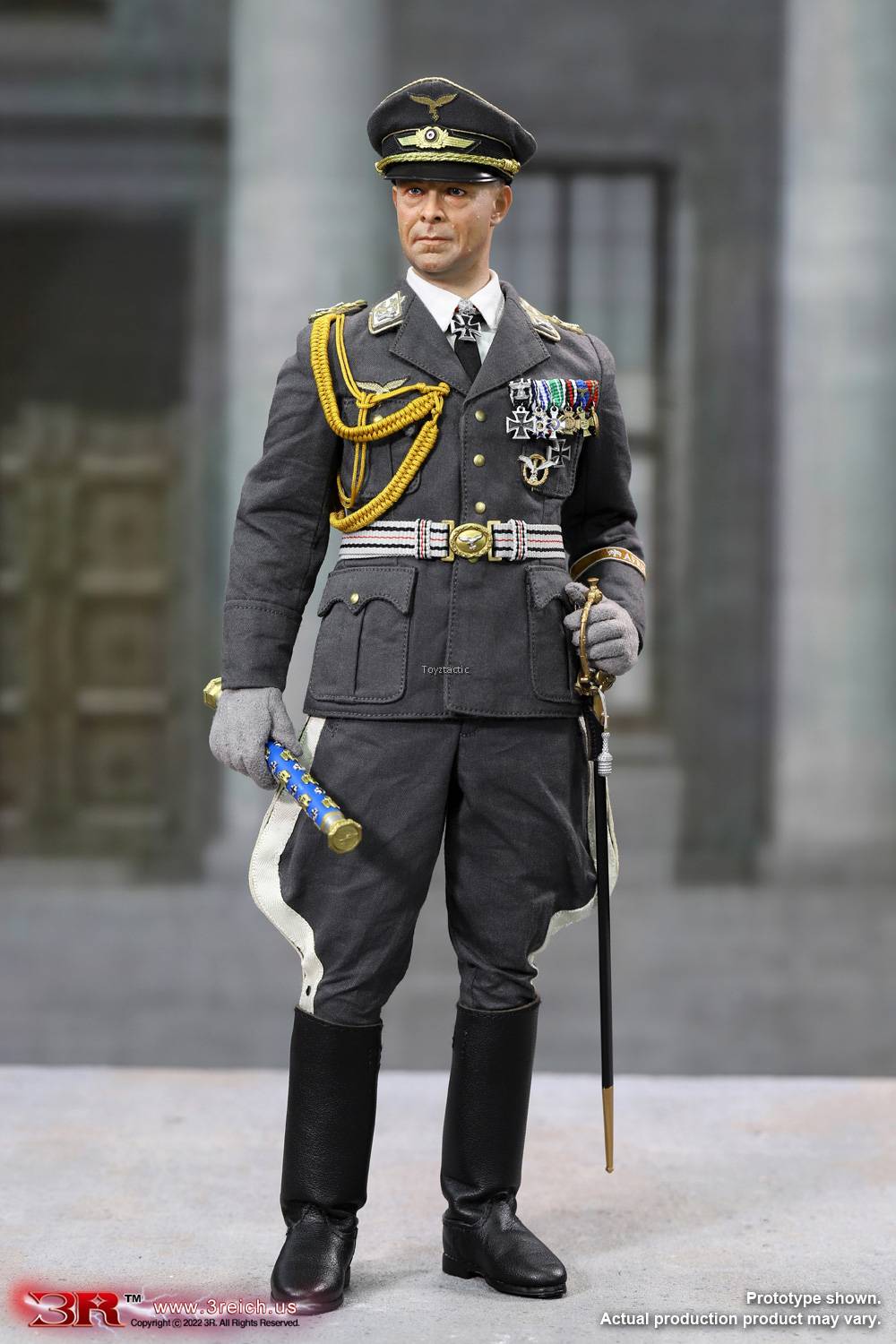 3R GM649 1/6 WWII German Luftwaffe Generalfeldmarschall - Albert Kesselring