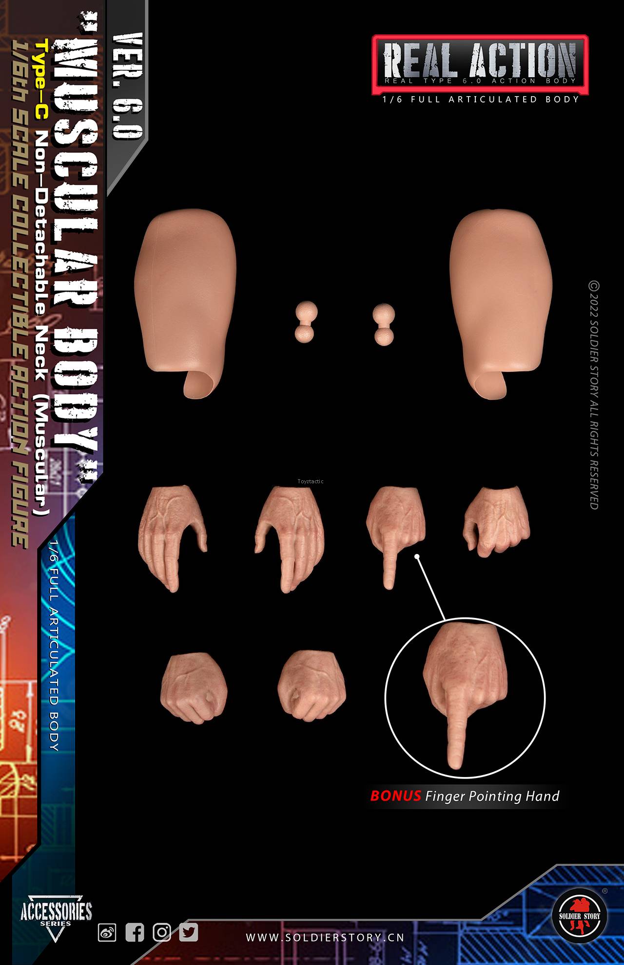 PREORDER SOLDIER STORY SSA 003 1 6th Scale MUSCULAR BODY Type C Non preorder-soldier-story-ssa-003-1-6th-scale-muscular-body-type-c-non