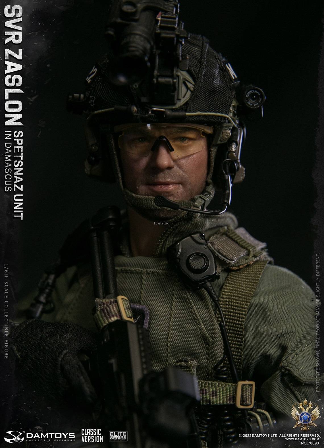 (PREORDER) DAMTOYS 78093 1/6 RUSSIAN SVR ZASLON IN DAMASCUS