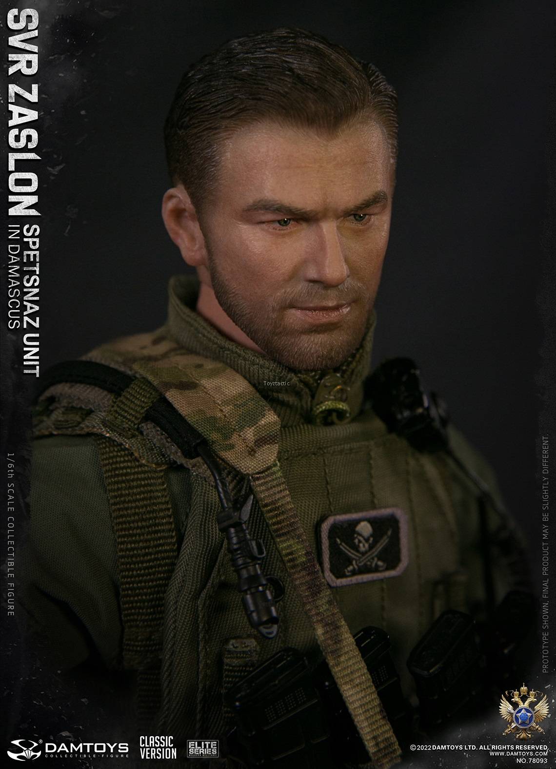 (PREORDER) DAMTOYS 78093 1/6 RUSSIAN SVR ZASLON IN DAMASCUS