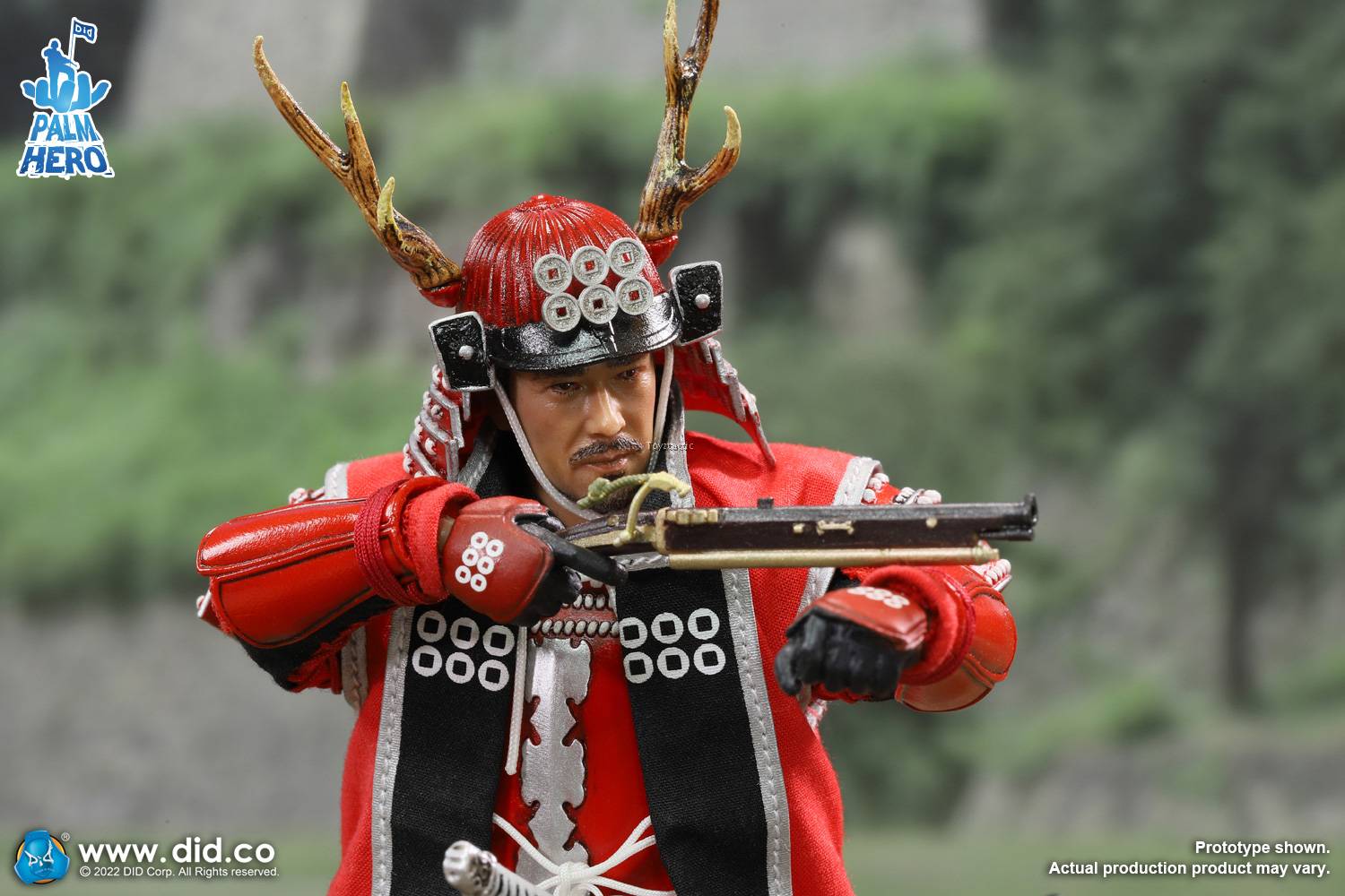 DID XJ80015 1/12 Palm Hero Japan Samurai Series 2 -Sanada Yukimura