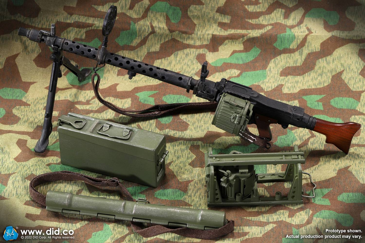 DID E60066 1/6 MG34 Accessory Kit (No Weapon Included)