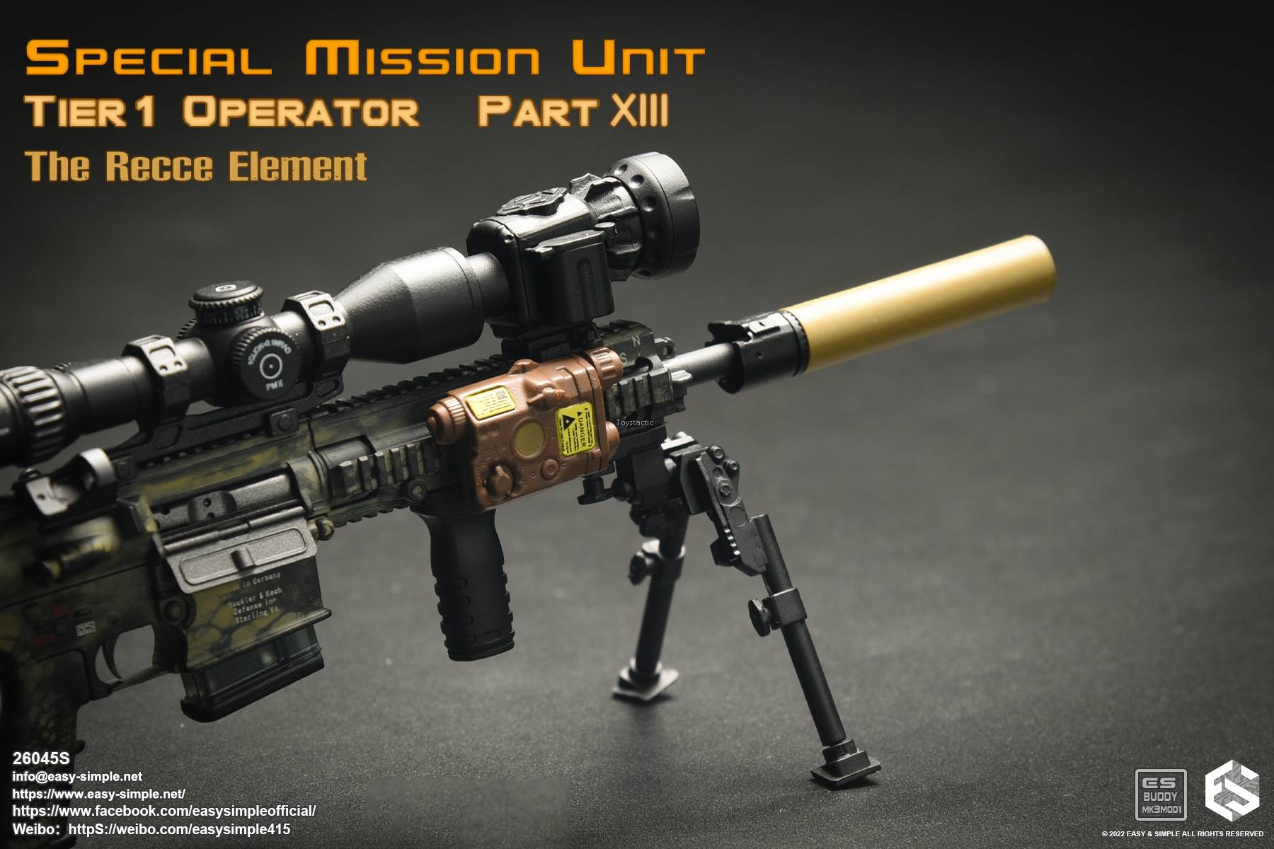 EASY & SIMPLE 26045S 1/6 Special Mission Unit Tier1 Operator Part XIII ...
