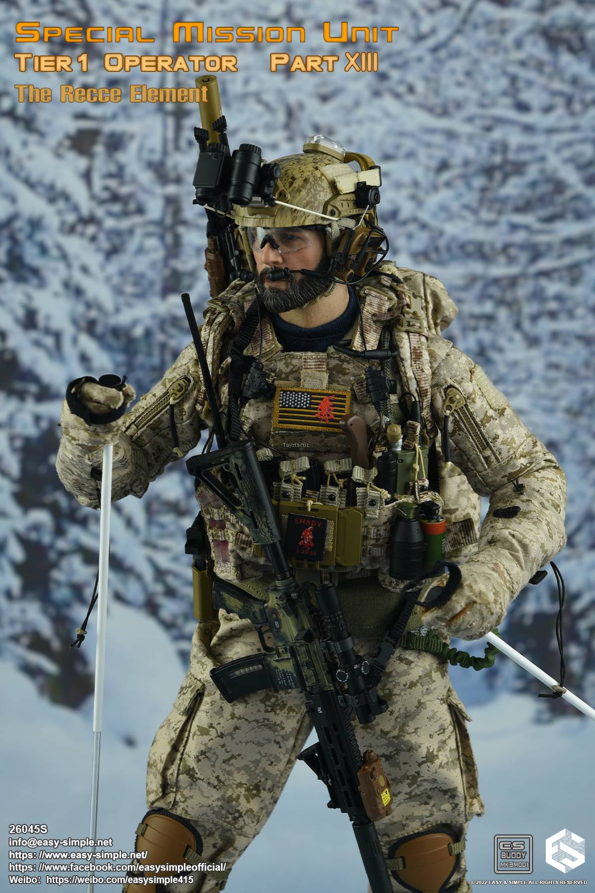 EASY & SIMPLE 26045S 1/6 Special Mission Unit Tier1 Operator Part XIII ...