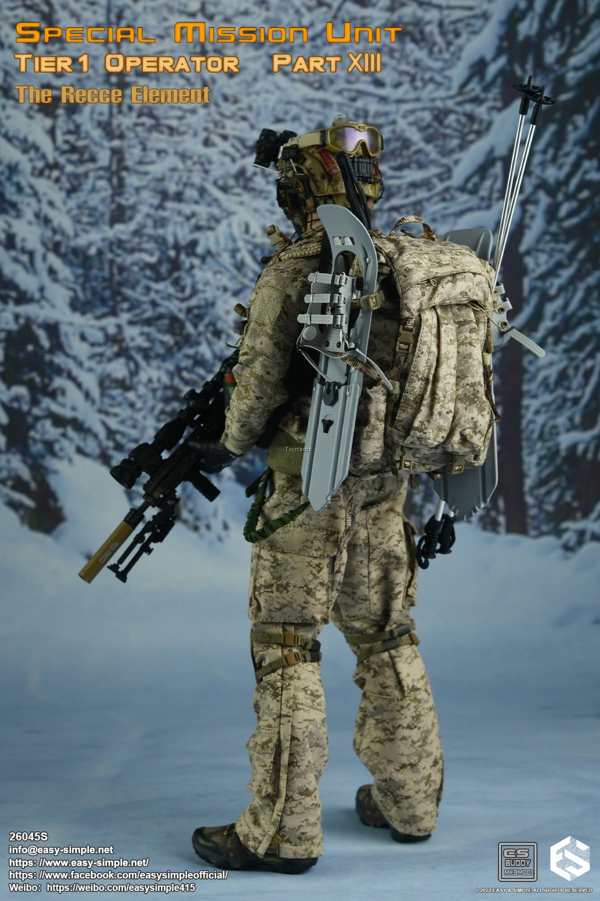 EASY & SIMPLE 26045S 1/6 Special Mission Unit Tier1 Operator Part XIII ...