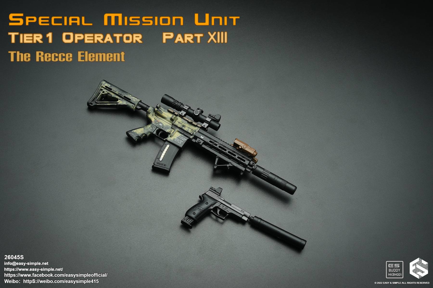 EASY & SIMPLE 26045S 1/6 Special Mission Unit Tier1 Operator Part XIII ...
