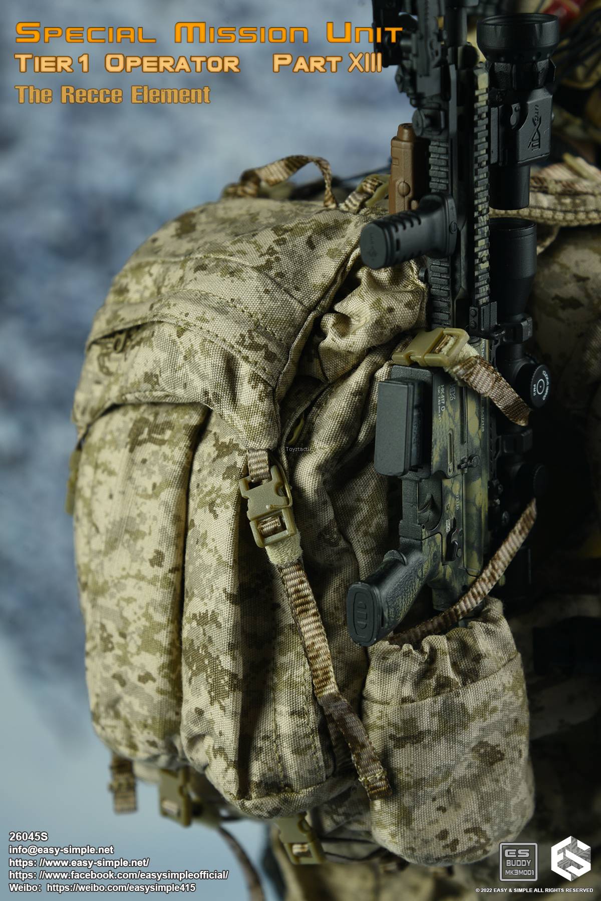 EASY & SIMPLE 26045S 1/6 Special Mission Unit Tier1 Operator Part XIII ...