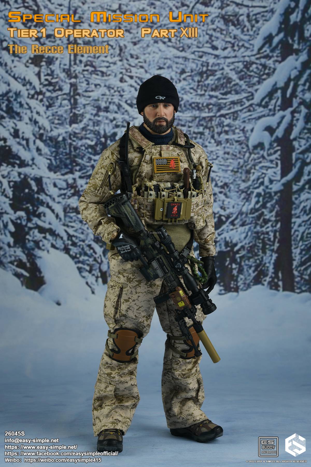 EASY & SIMPLE 26045S 1/6 Special Mission Unit Tier1 Operator Part XIII ...