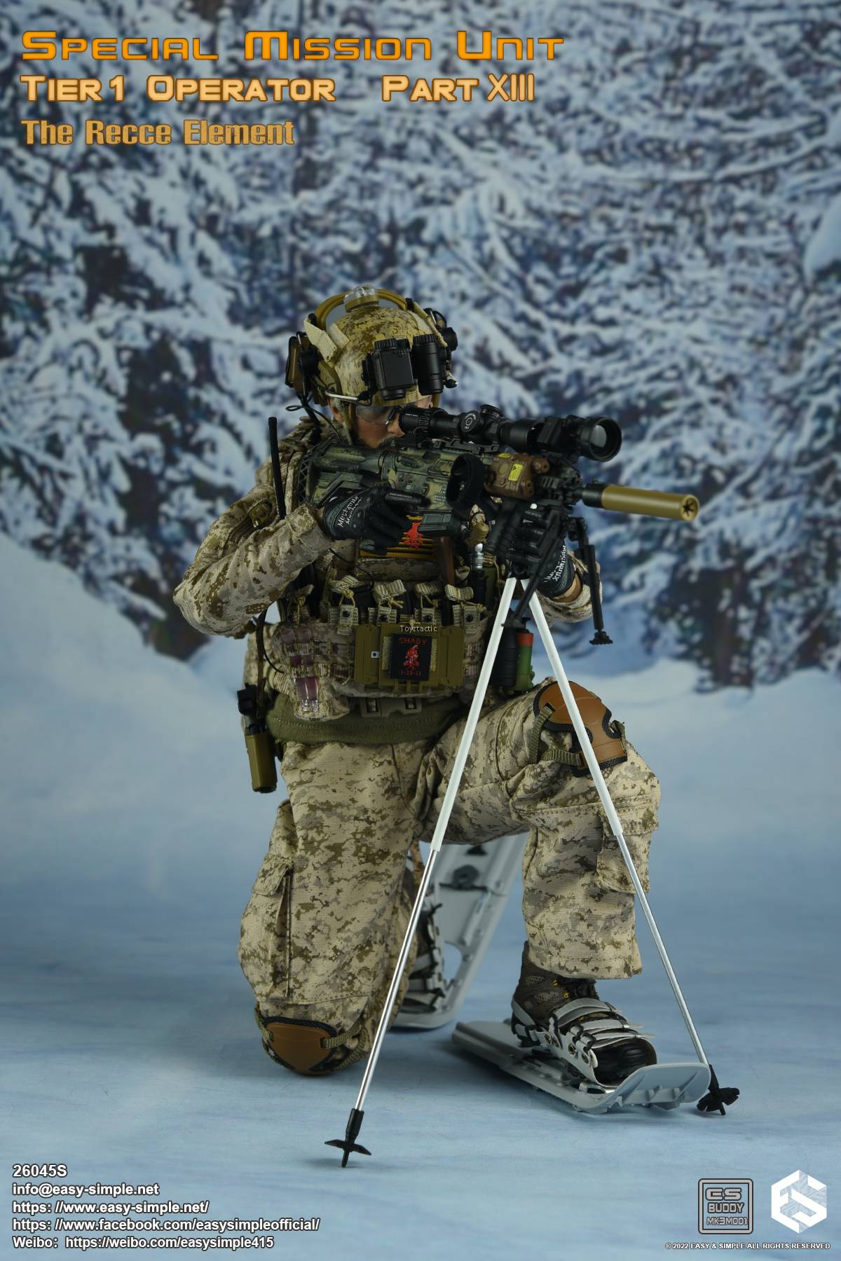 EASY & SIMPLE 26045S 1/6 Special Mission Unit Tier1 Operator Part XIII ...