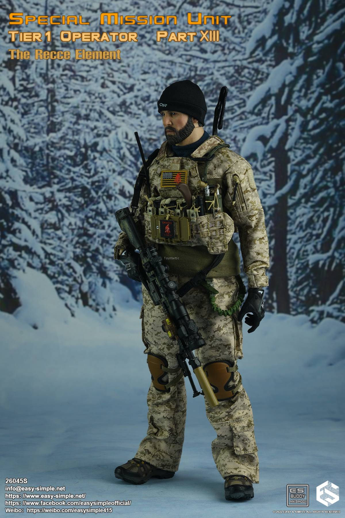 EASY & SIMPLE 26045S 1/6 Special Mission Unit Tier1 Operator Part XIII ...