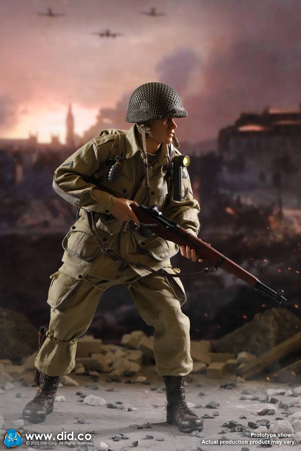 DID A80161S 1/6 WWII US 101st Airborne Division Ryan 2.0 - Deluxe Edition