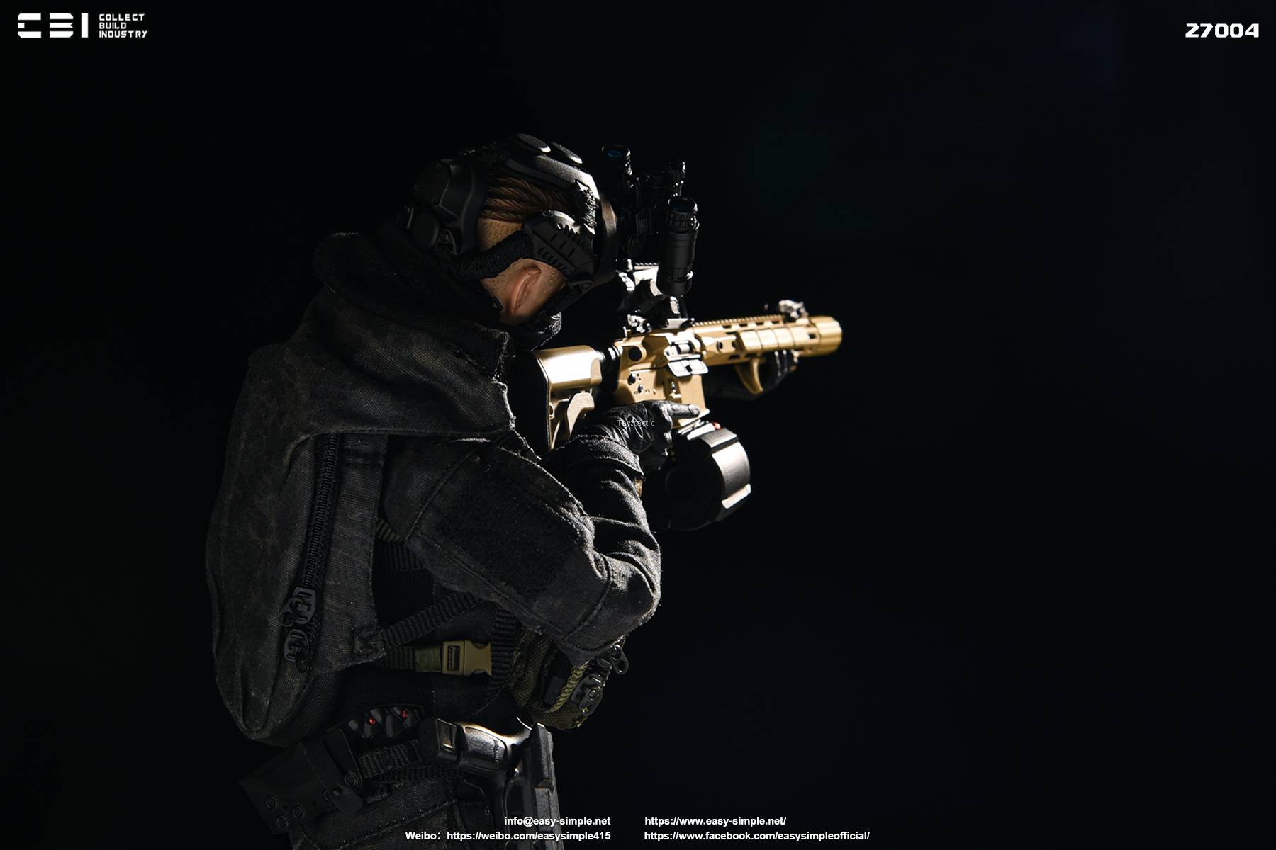 CBI x Easy & Simple 27004 1/6 Task Force 58 CPO Erica Storm