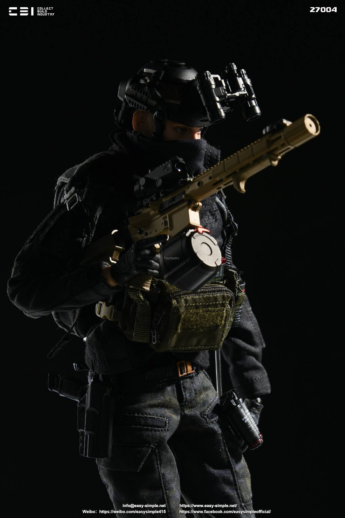 CBI x Easy & Simple 27004 1/6 Task Force 58 CPO Erica Storm