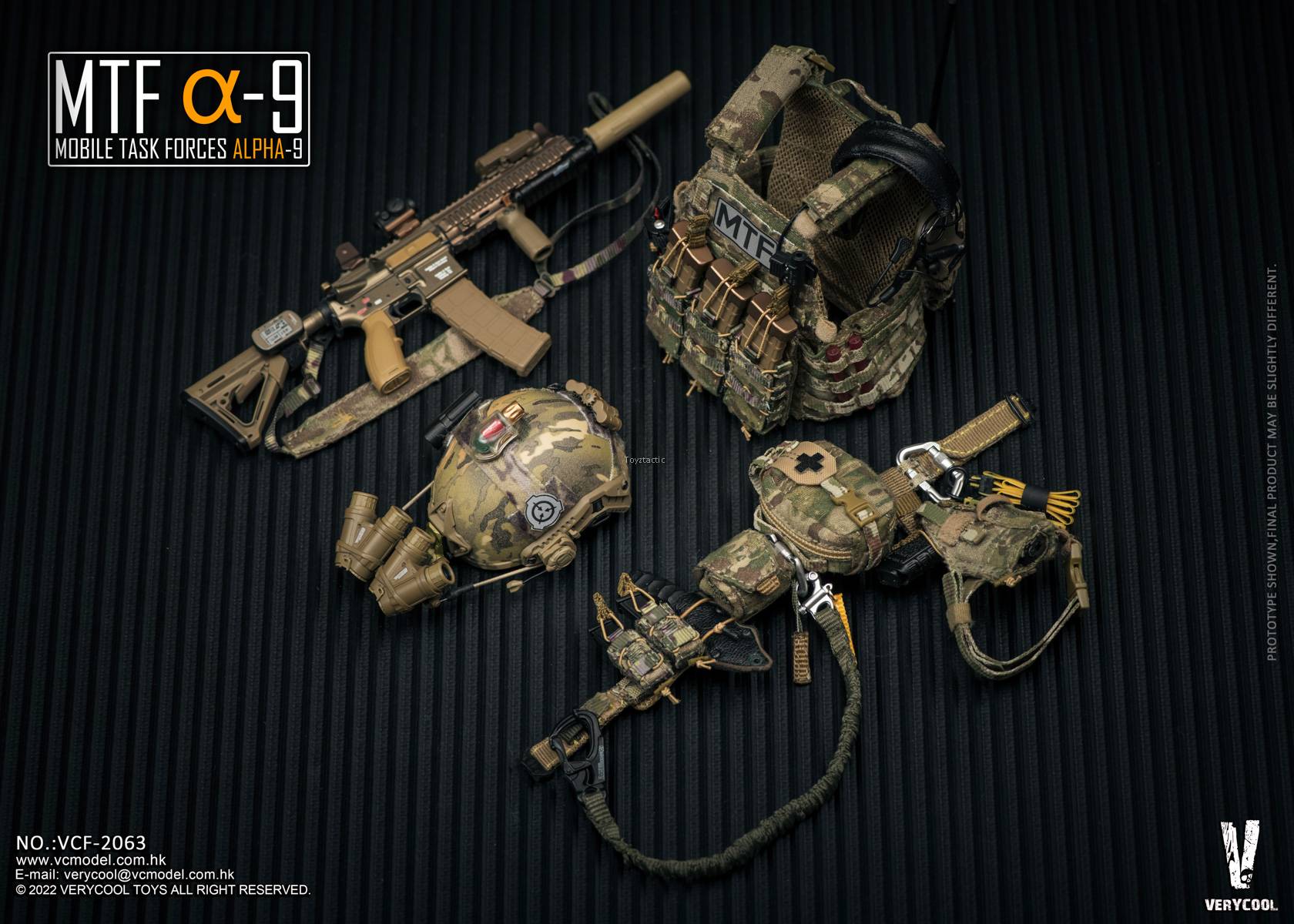 (PREORDER) VERYCOOL VCF-2063 1/6 Mobile Task Forces (MTF) Alpha-9