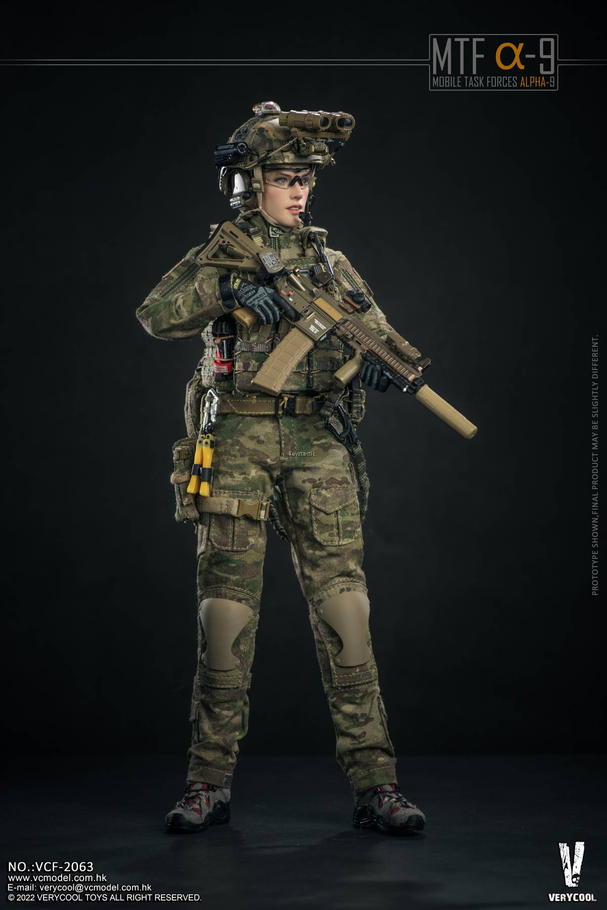 (PREORDER) VERYCOOL VCF-2063 1/6 Mobile Task Forces (MTF) Alpha-9