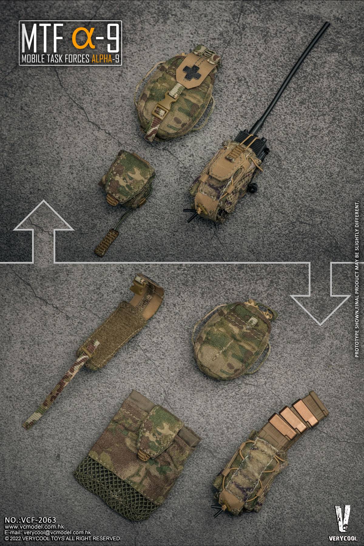 (PREORDER) VERYCOOL VCF-2063 1/6 Mobile Task Forces (MTF) Alpha-9