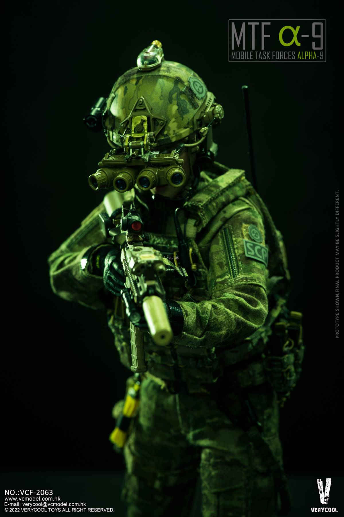 (PREORDER) VERYCOOL VCF-2063 1/6 Mobile Task Forces (MTF) Alpha-9