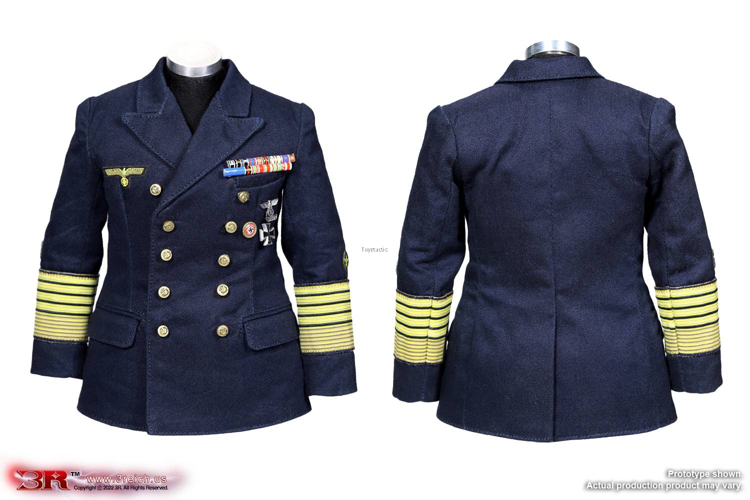 3R GM650 1/6 WWII German Großadmiral - Erich Raeder