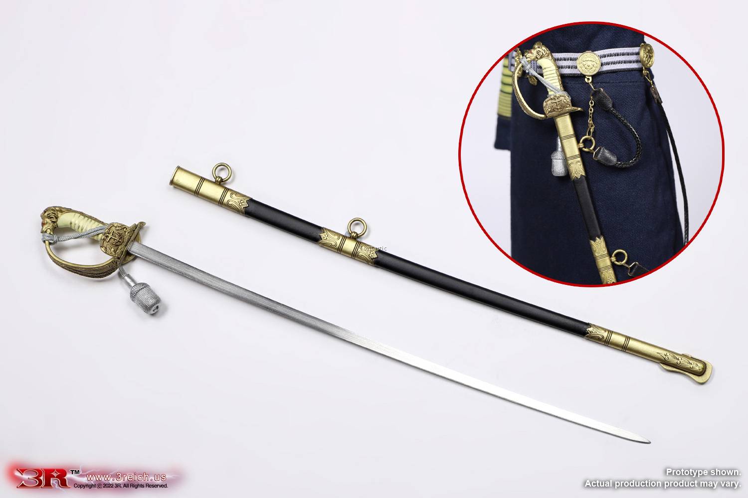 3R GM650 1/6 WWII German Großadmiral - Erich Raeder