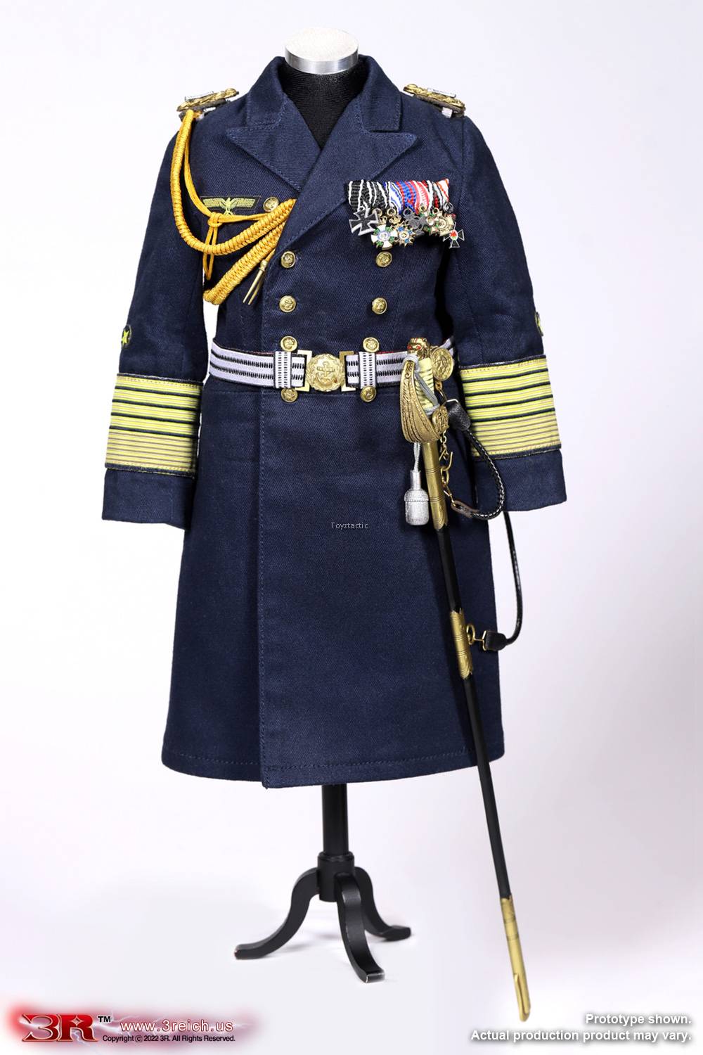 3R GM650 1/6 WWII German Großadmiral - Erich Raeder