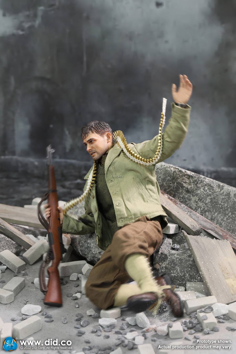 DID A80156 1/6 WWII US 29th Infantry Technician - Corporal Upham