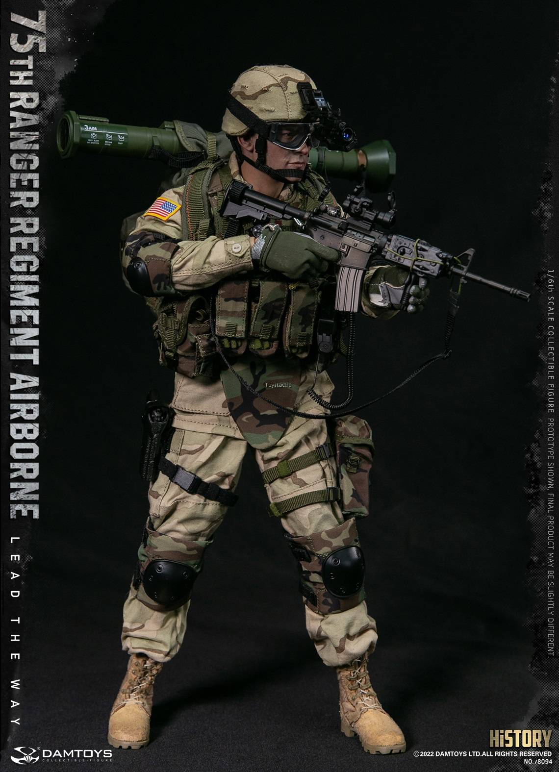 (PREORDER) DAMTOYS 78094 1/6 75th RANGER REGIMENT AIRBORNE