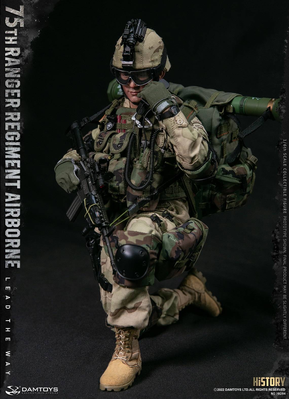 (PREORDER) DAMTOYS 78094 1/6 75th RANGER REGIMENT AIRBORNE