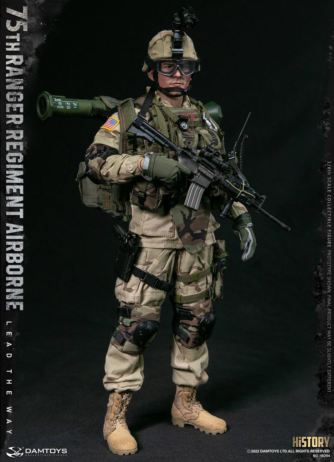 (PREORDER) DAMTOYS 78094 1/6 75th RANGER REGIMENT AIRBORNE