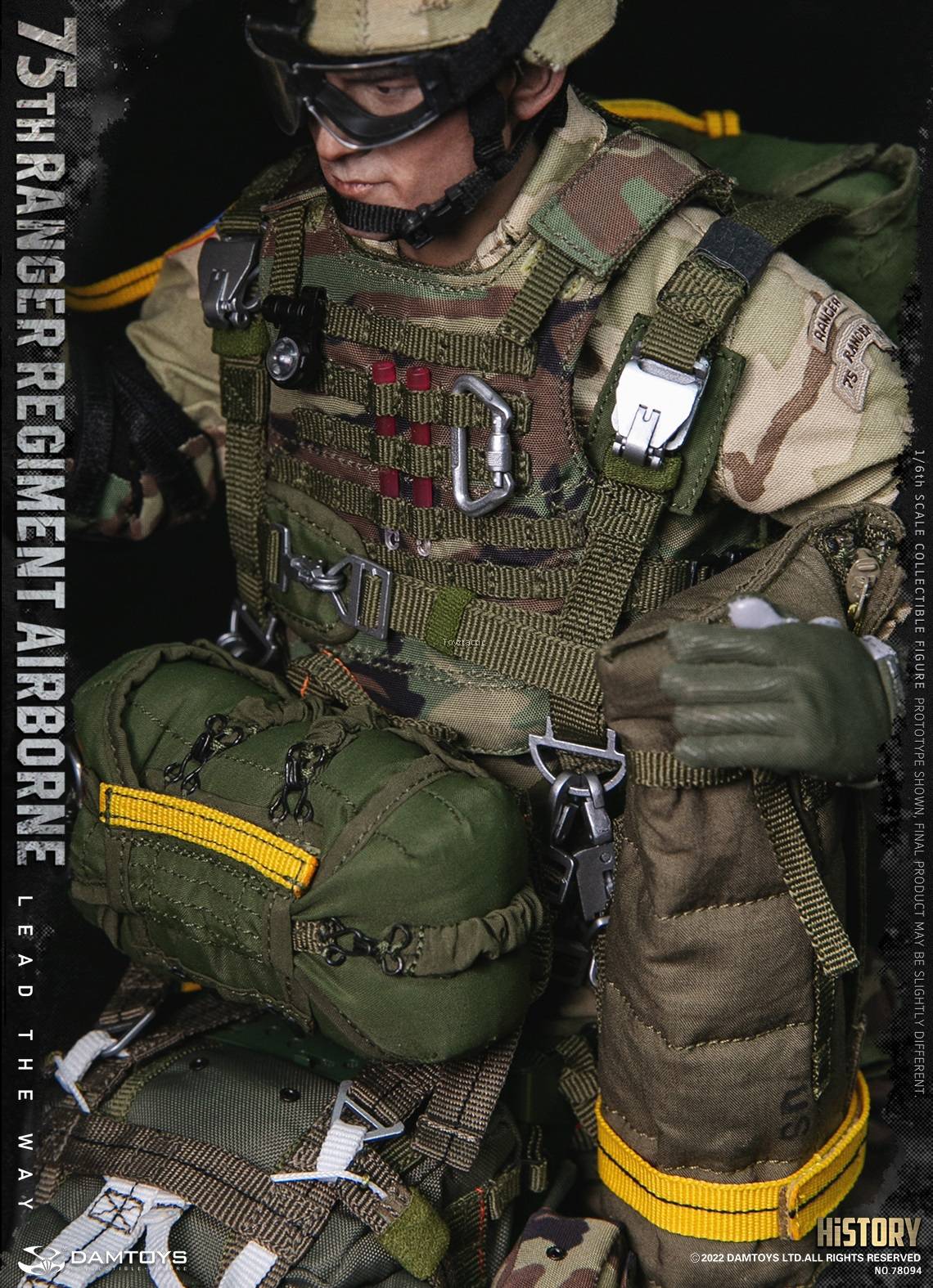 (PREORDER) DAMTOYS 78094 1/6 75th RANGER REGIMENT AIRBORNE