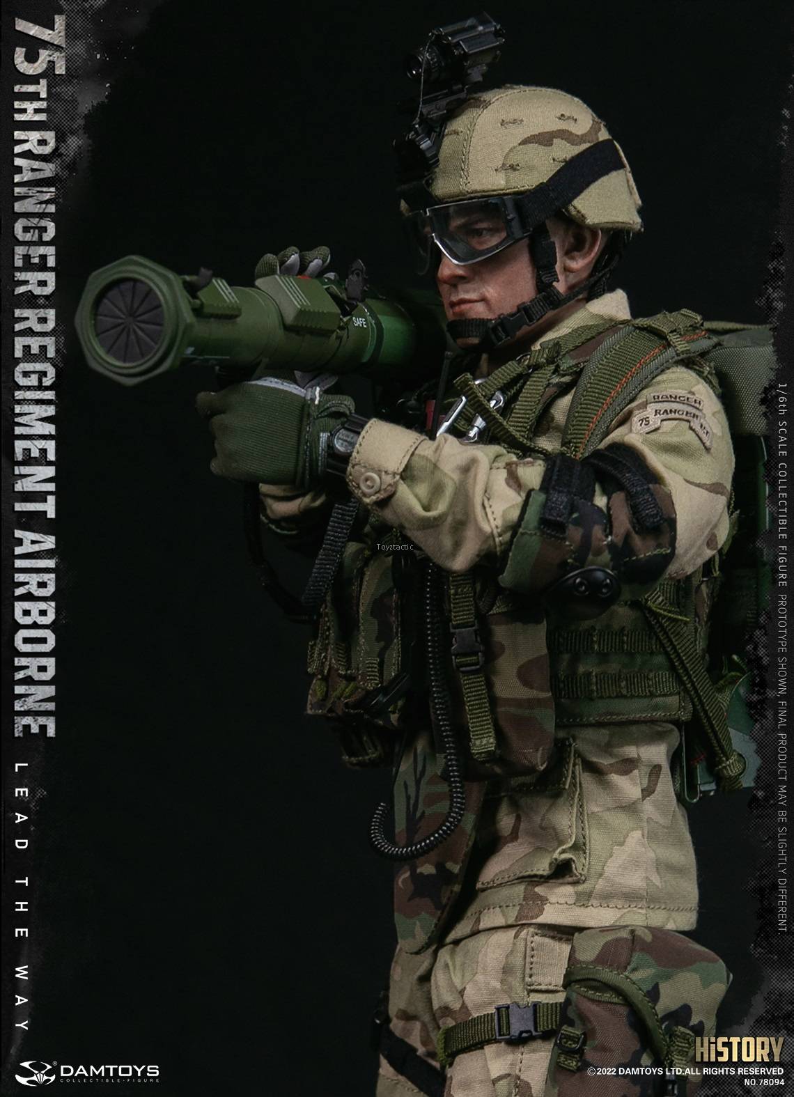 (PREORDER) DAMTOYS 78094 1/6 75th RANGER REGIMENT AIRBORNE
