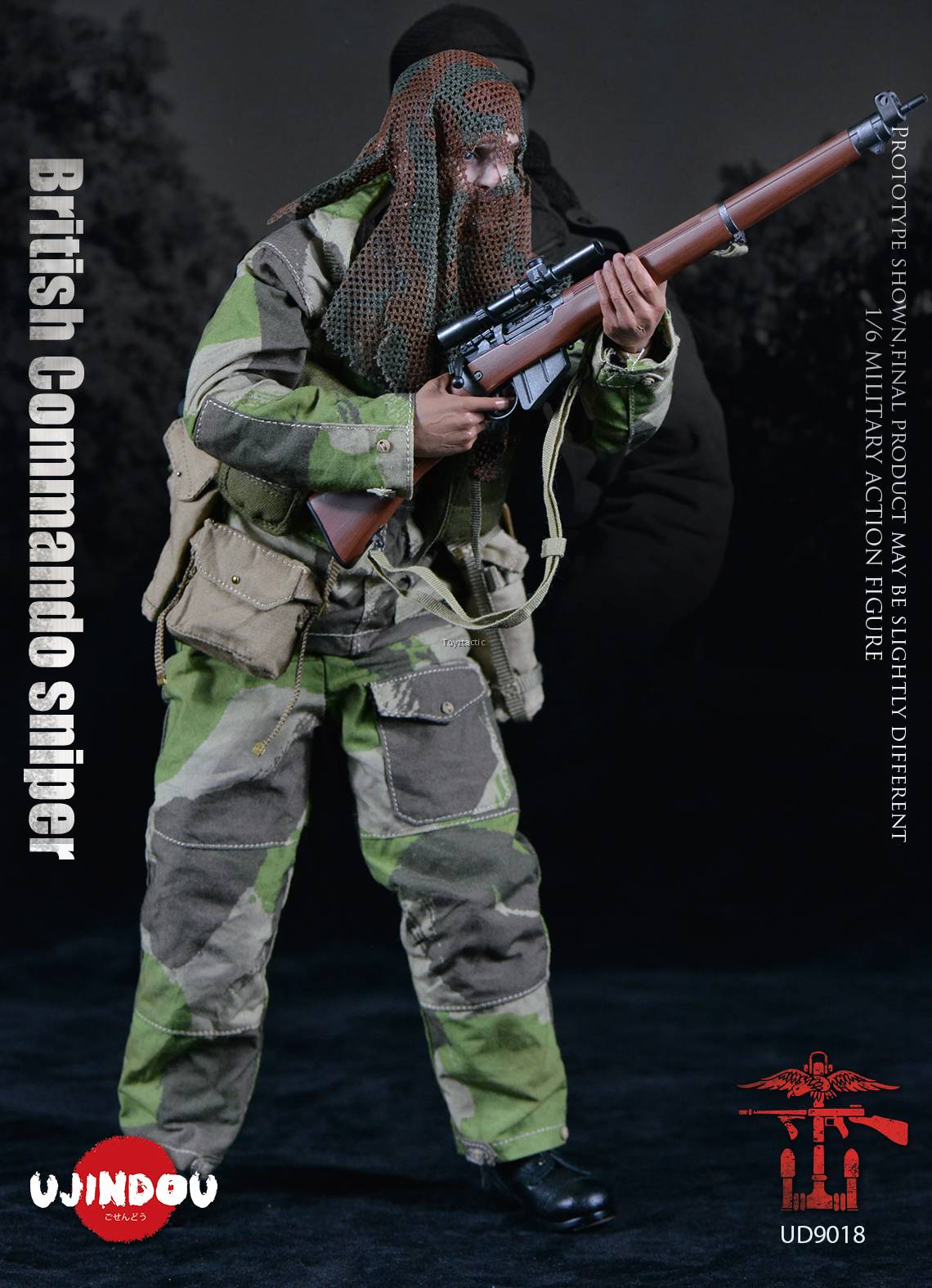 (PREORDER) UJINDOU UD9018 1/6 WWII British Commando Sniper