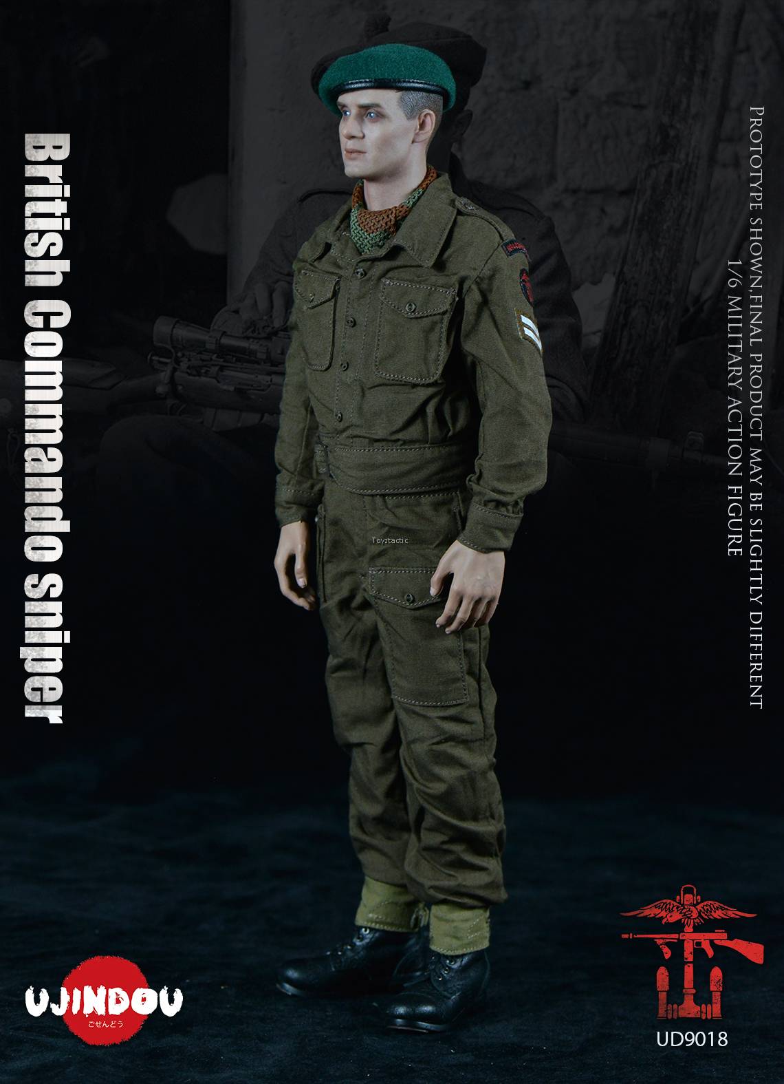 (PREORDER) UJINDOU UD9018 1/6 WWII British Commando Sniper