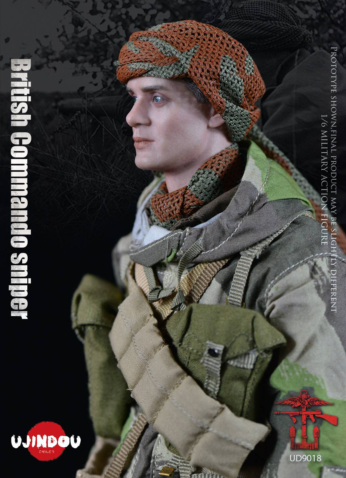 (PREORDER) UJINDOU UD9018 1/6 WWII British Commando Sniper