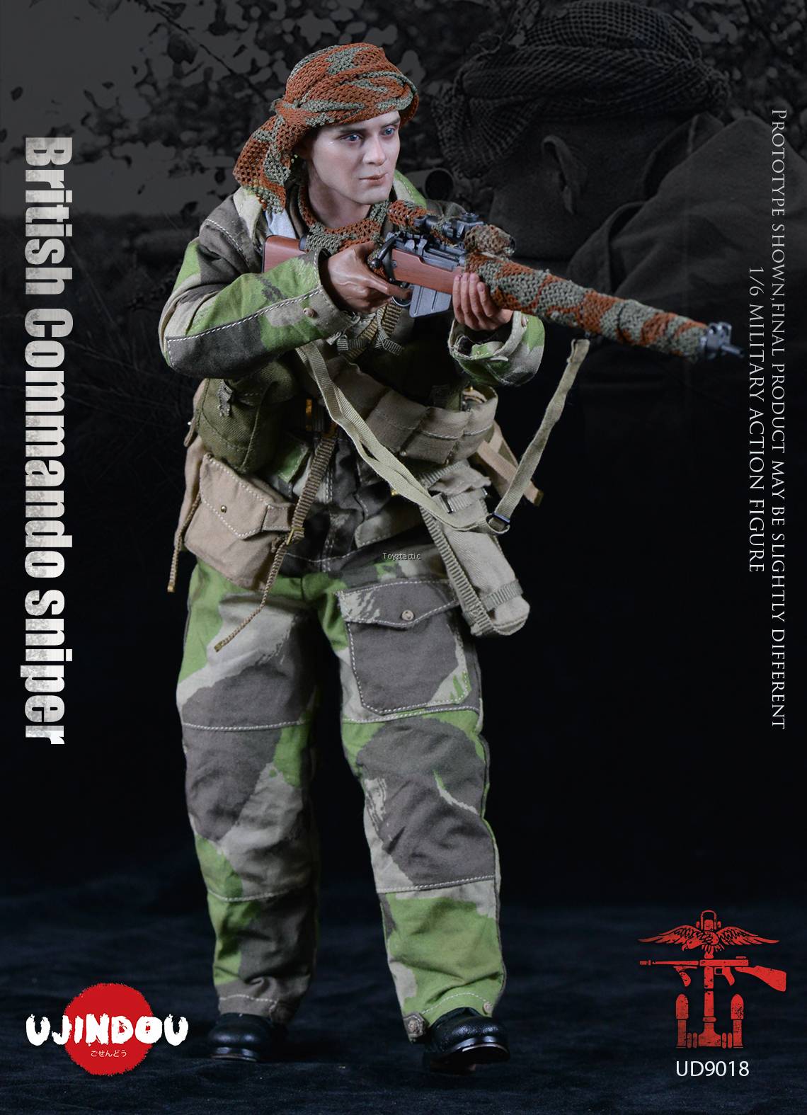 (PREORDER) UJINDOU UD9018 1/6 WWII British Commando Sniper