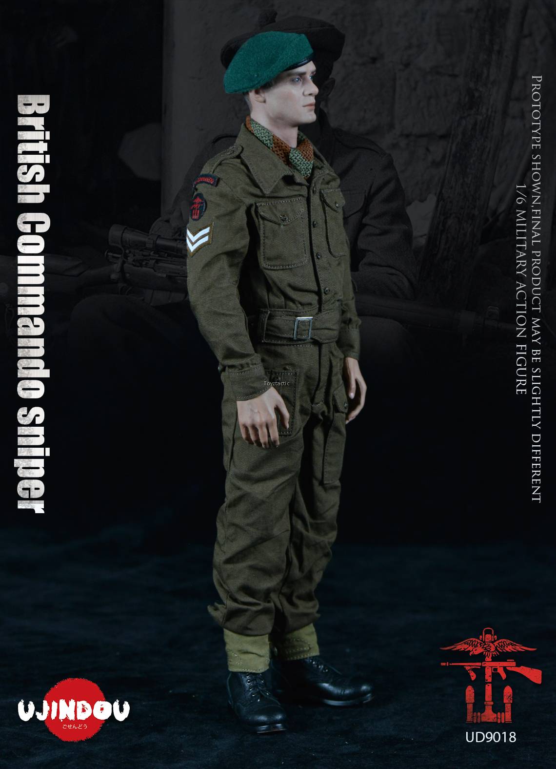 (PREORDER) UJINDOU UD9018 1/6 WWII British Commando Sniper