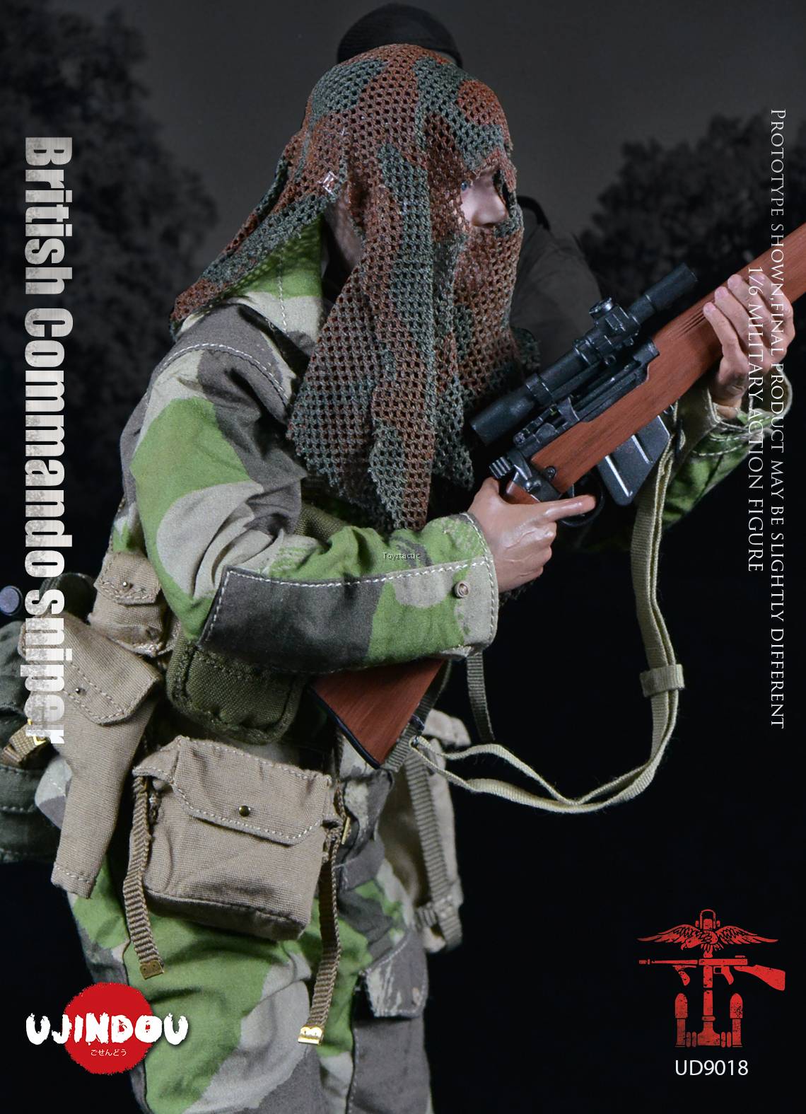 (PREORDER) UJINDOU UD9018 1/6 WWII British Commando Sniper