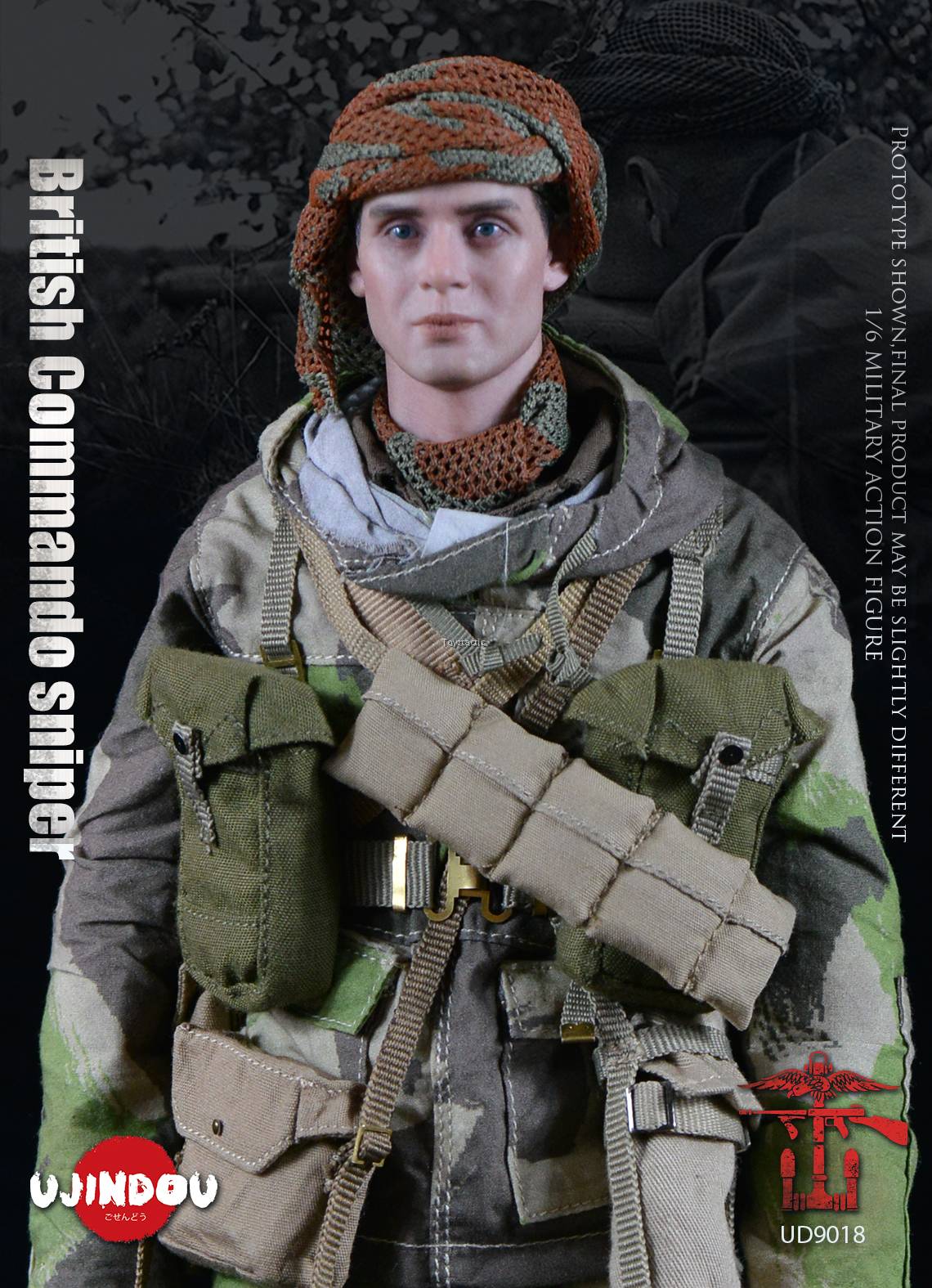 (PREORDER) UJINDOU UD9018 1/6 WWII British Commando Sniper